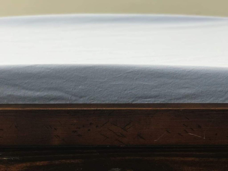 Baby Blue Changing Pad Cover | High Cotton Textile