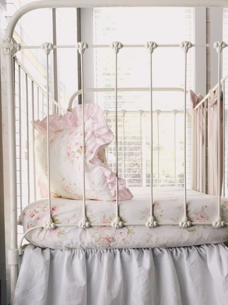 shabby chic cot